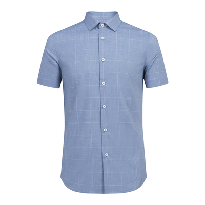 夏季短袖衬衫BONI/堡尼