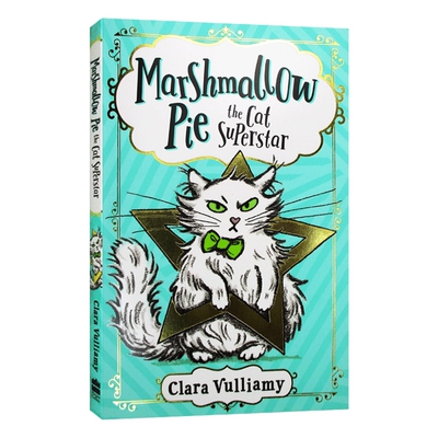 英文原版 Marshmallow Pie the Cat Superstar 猫巨星棉花糖派1 英文版 进口英语原版书籍儿童全英语书