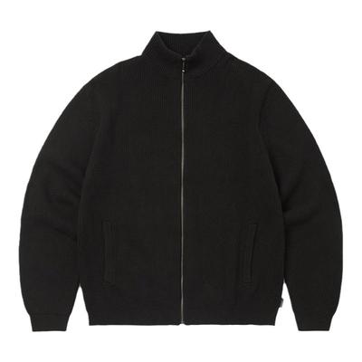 运动男子针织外套2024冬季新款