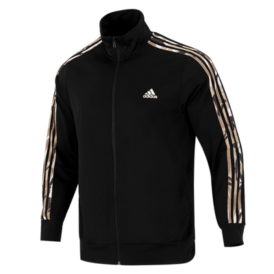 阿迪达斯男子立领夹克外套