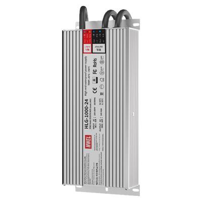 mwel户外HLG-1000W1200w大功率室外防水开关电源24V36V48伏变压器