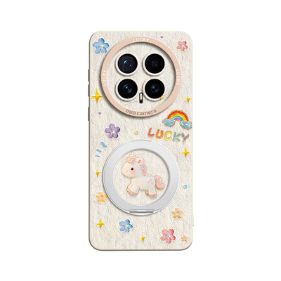 支持360°旋转磁吸支架硅胶壳