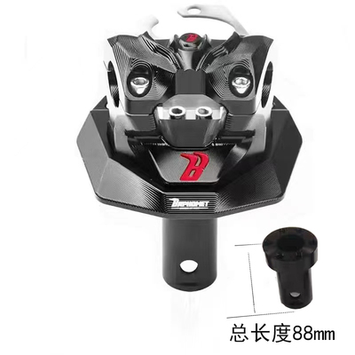 小牛电动车U1 U+ N1S UQI改装龙头底座巴风特变径车把手CNC铝合金