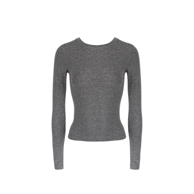 秋冬绵羊毛三色打底衫