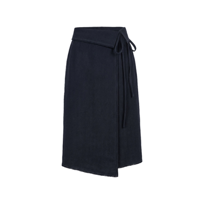 Lorene羊毛半身裙长裙