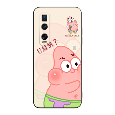 皑晨适用于OPPOFindX2Pro手机壳findx2por防摔oppfindx2pr0保护套PDEM30派大星oppofandx2pro软pdem30动漫男