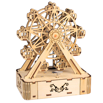 发条音乐摩天轮科技小制作