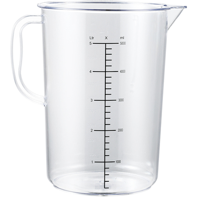 唐雅量杯双面刻度塑料