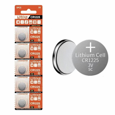 大容量CR1225纽扣电池3V锂电子