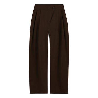 加厚休闲垂感西装裤阔腿