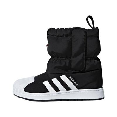 Adidas/阿迪达斯正品冬季大童加绒魔术贴运动雪地靴 B22507
