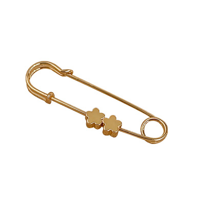 简约高级金属裤收腰神器胸针别针