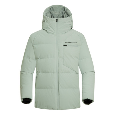 诺诗兰鹅绒服男女同款石墨烯保暖