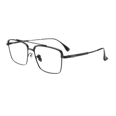 木川150MM双梁眼镜框男近视钛架
