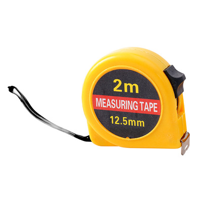 卷尺建筑工地米尺家用软钢尺迷你便携式卷尺不锈钢多用加厚2m卷尺