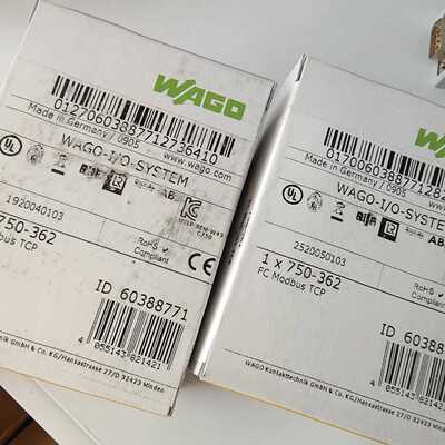 wago万可模块750362未封可直接拍拍前询价下单
