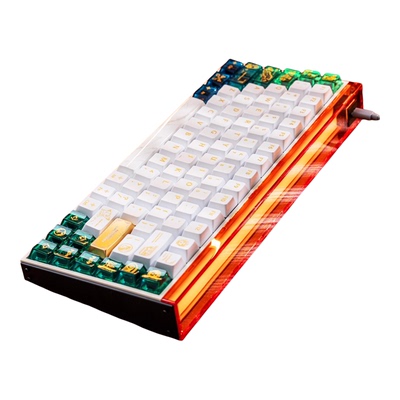 NORIIY《古罗马》骆砾客制化鎏金珠光PBT原厂PC透明机械键盘键帽