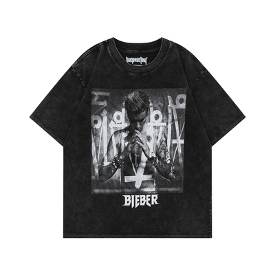 FOG贾斯汀比伯人像短袖T恤