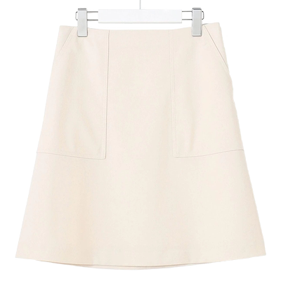 通勤羊毛混纺A字半身裙商场同款