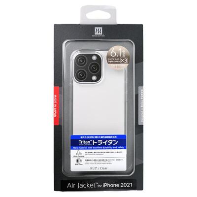 Power Support Air Jacket适用于iPhone13ProMax超薄6.1硬壳苹果13Pro保护壳6.1寸手机壳iPhone 13保护套