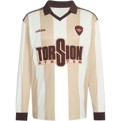 优购adidas阿迪达斯三叶草男子运动休闲长袖T恤V领球衣KV6875