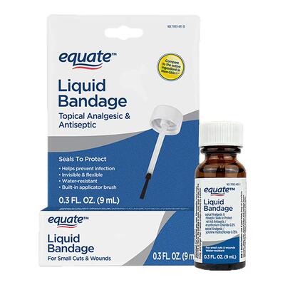 美国直邮Equate 液体创可贴 伤口止痛预防感染进口