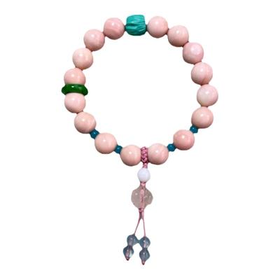 暗夜家原矿七宝粉贝珍珠原创手链