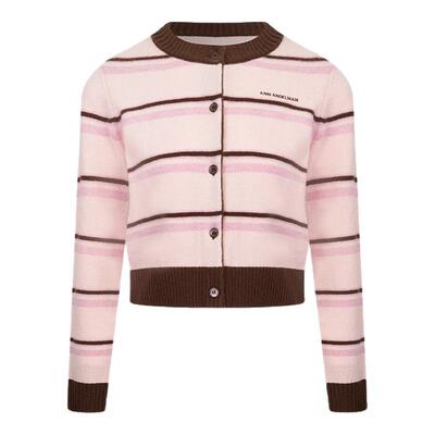 ANN ANDELMAN  秋冬新款女士时尚条纹羊毛开衫银泰百货 301286