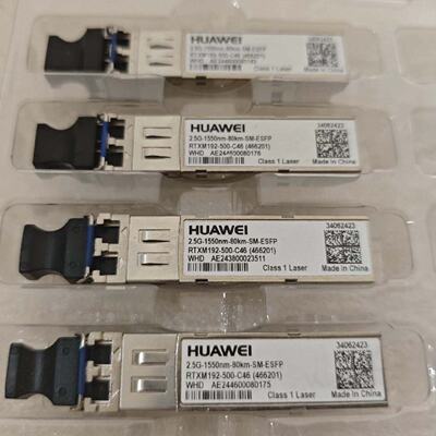 议价Huawei 华为2.5G80km 模块2.5G-1550nm-80km-SM-ESFP千兆单模