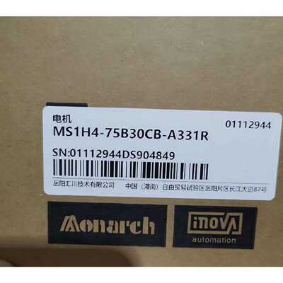 议价SV630NS2R8I-FS汇川驱动器SV630NS2R8I电机MS1H4-75B30CB-A33