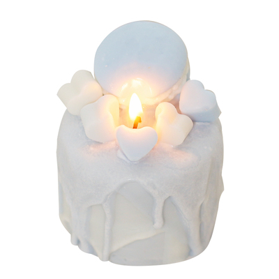 《blue blue》小蜡烛香薰奶香味礼盒fourmeals创意生日ins风浪漫