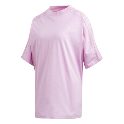 Adidas/阿迪达斯正品三叶草女子舒适透气休闲运动T恤 FM1748