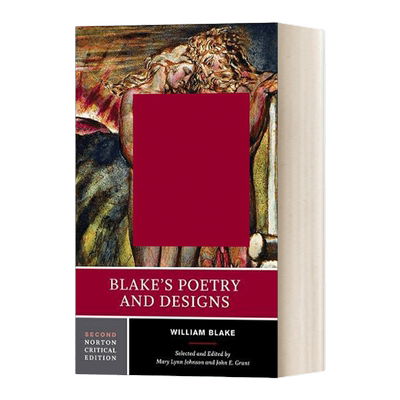 英文原版 Blake's Poetry and Designs 布莱克的诗歌 诺顿文学解读系列 Norton Critical Edition 英文版 进口英语原版书籍