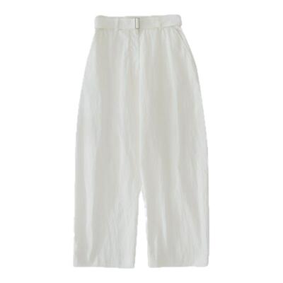 STUDIO NICHOLSON女士DORING系带束腰长裤