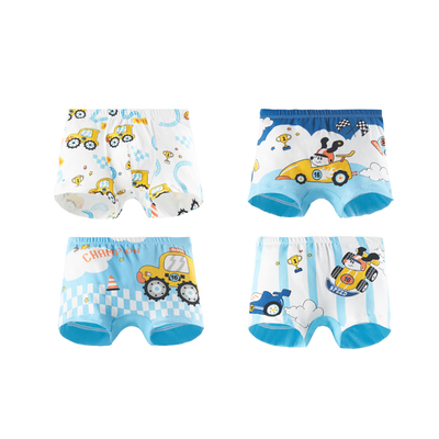 儿童纯棉男童平角内裤