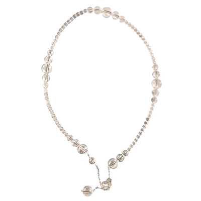 SaskiaDiez水晶纯银女项链