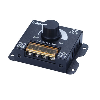 PWM无极旋钮调光器遥控蓝牙LED灯光灯带亮度调节控制模块0-12V24V