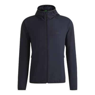 【吸湿速干】BOSS博斯 男士户外风修身拉链夹克