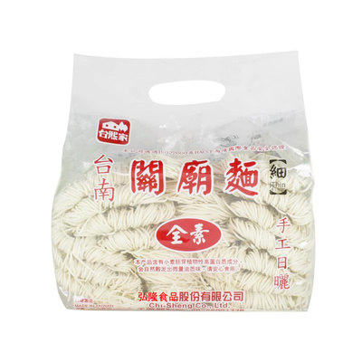 不添加台湾台熙家关庙面细1200g