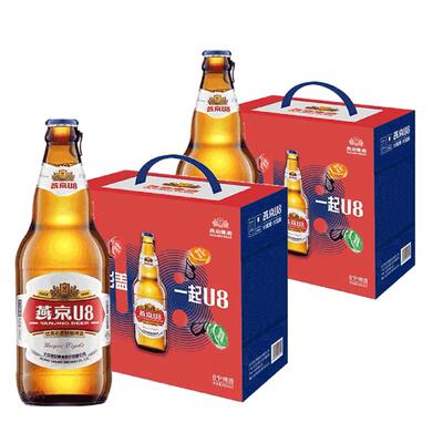 燕京北京U8手提盒小度酒U8啤酒