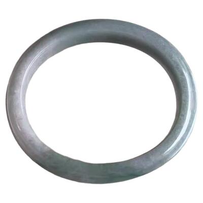 缅甸A货翡翠蓝色绿飘花贵妃手镯