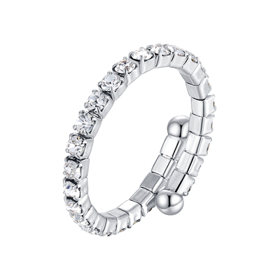 买手店hashtag正品弹簧单层锆石