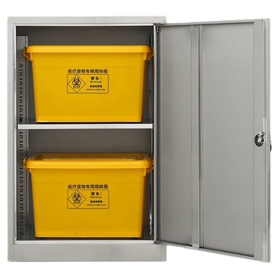 不锈钢医疗废物暂存柜专用周转箱