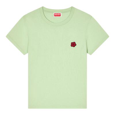 【季末特惠】KENZO 26春夏新品 女士BOKE海棠花休闲T恤衫