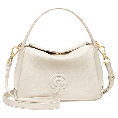 Cnoles蔻一云汀包包女式2025新款牛皮手提包高级感枕头包女斜挎