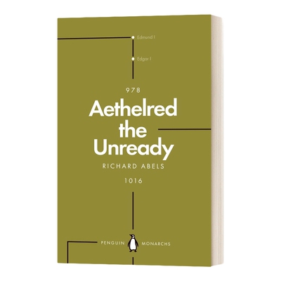 英文原版 Aethelred the Unready Penguin Monarchs 英国君王史 埃塞尔雷德二世 平装 英文版 进口英语原版书籍