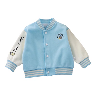 Children's Baseball Jersey Spring and Autumn New Fashion Car