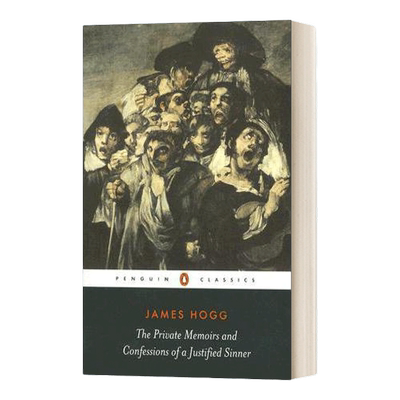 英文原版 The Private Memoirs and Confessions of a Justified Sinner 一个清白罪人的忏悔 詹姆斯·霍格 英文版 进口英语书籍