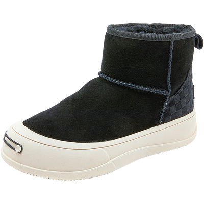 快乐玛丽冬季雪地靴加绒保暖女鞋