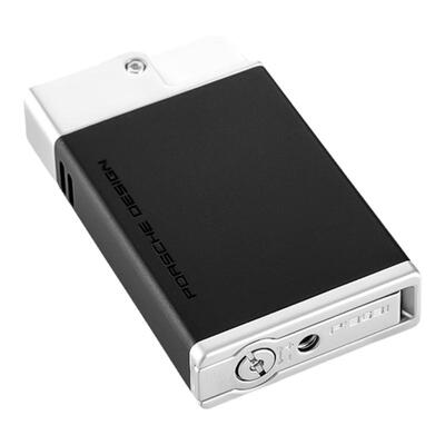 德国保时捷雪茄打火机 双火防风直冲高档男士 充气带雪茄刀开孔器